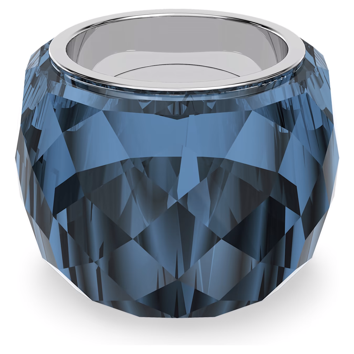 Swarovski Nirvana Ring Blue Stainless Steel – Watches & Crystals