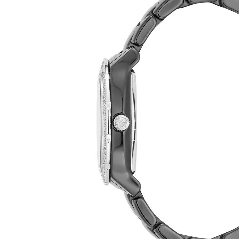 Versace Automatic DV One Ladies' Black Diamond Watch 63ACS91D09FSC09 ...