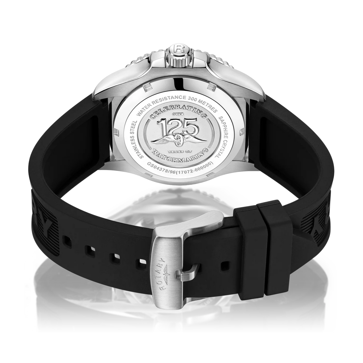 Rotary Seamatic GMT Men's Blue Black Watch GS04378/96 from Watches ...