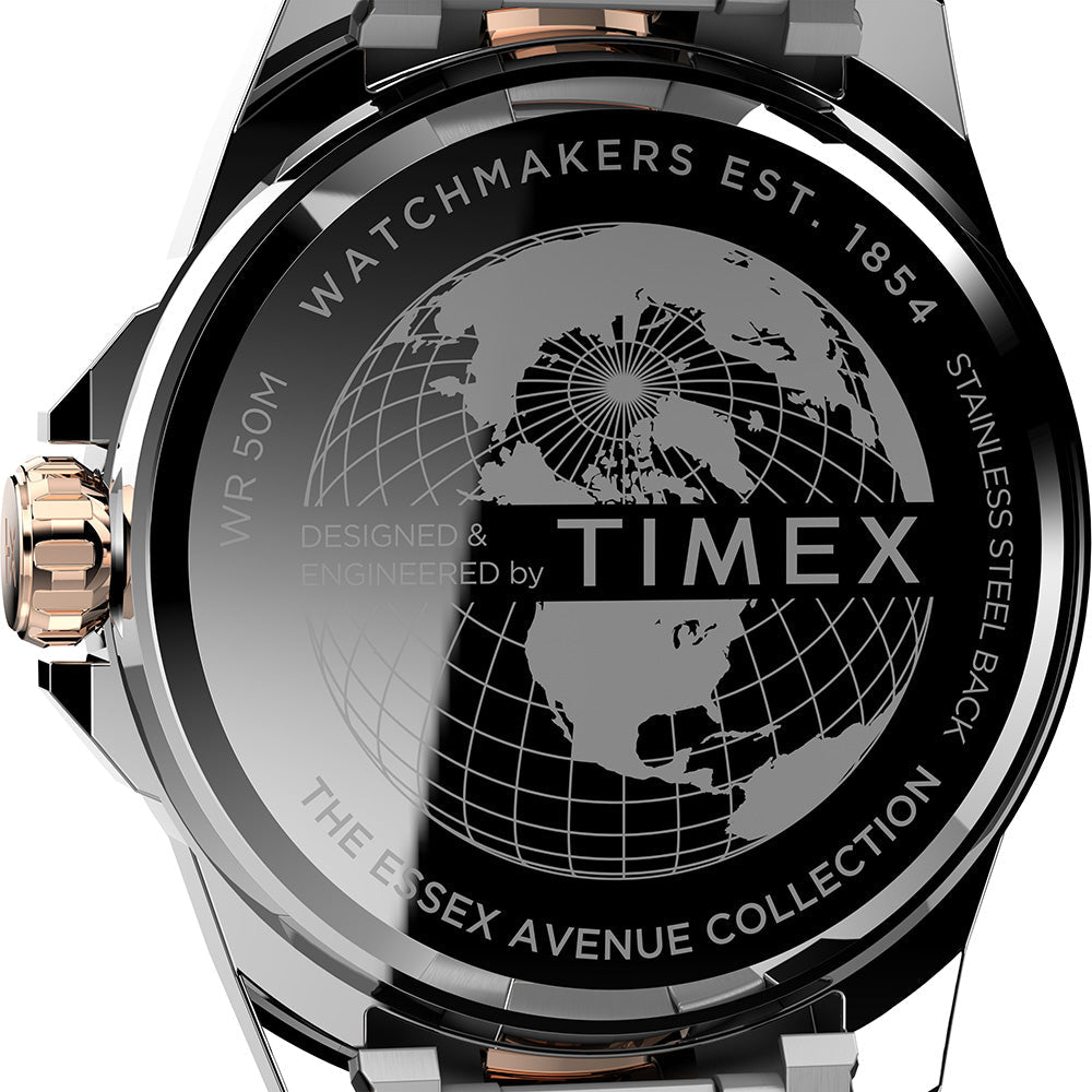 Timex Essex Men's Black Watch TW2V43100 from Watches and Crystals ...