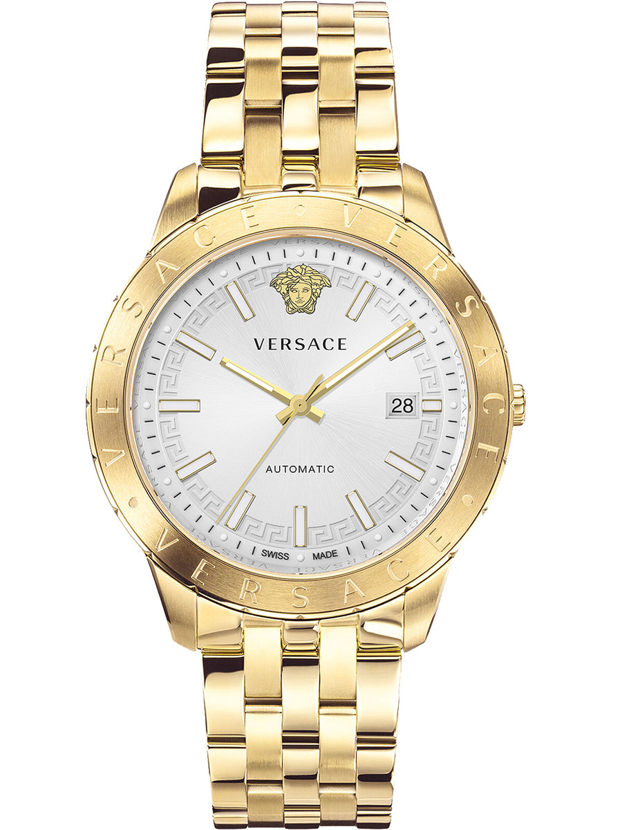 Versace Men's Watch Univers Automatic Gold Bracelet VE2D00521 – Watches ...