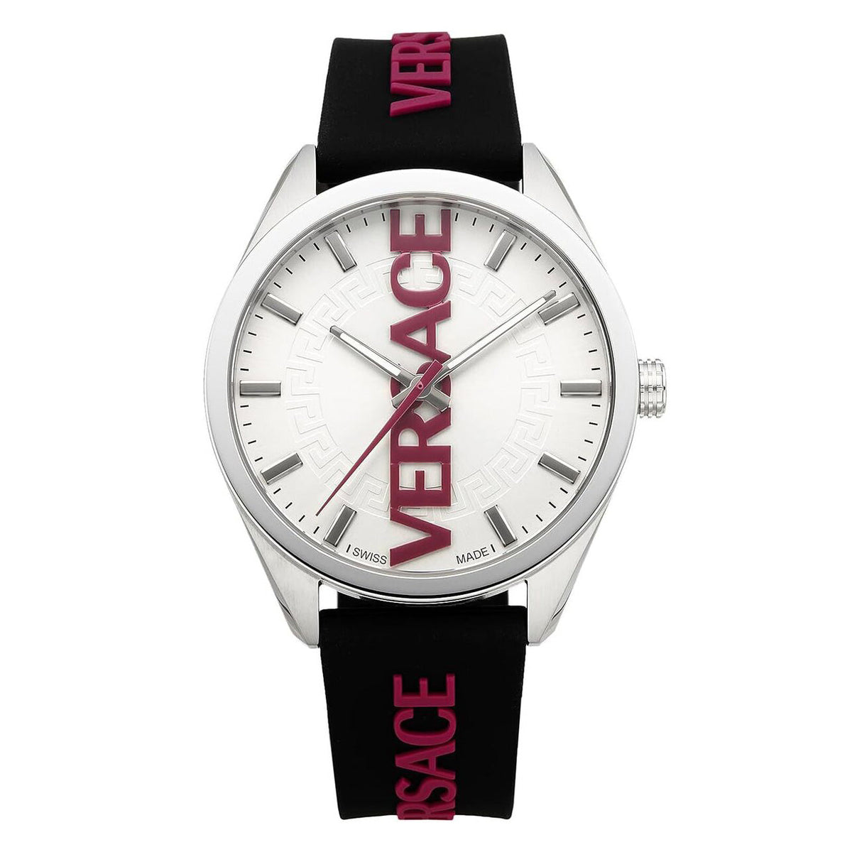 Versace V-Vertical Men's White Dial Black Watch VE3H00122 – Watches ...