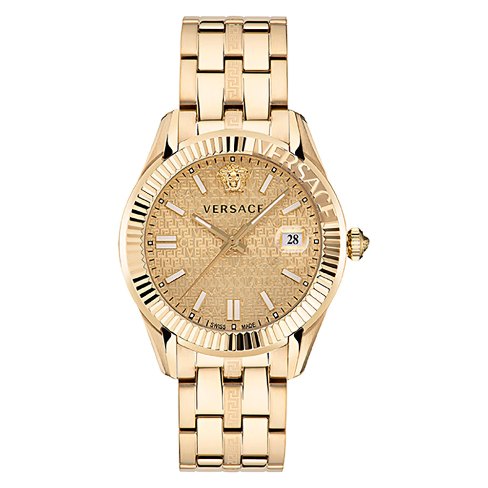 Versace Greca Time Male Champagne Watch VE3K00522 from Watches and ...