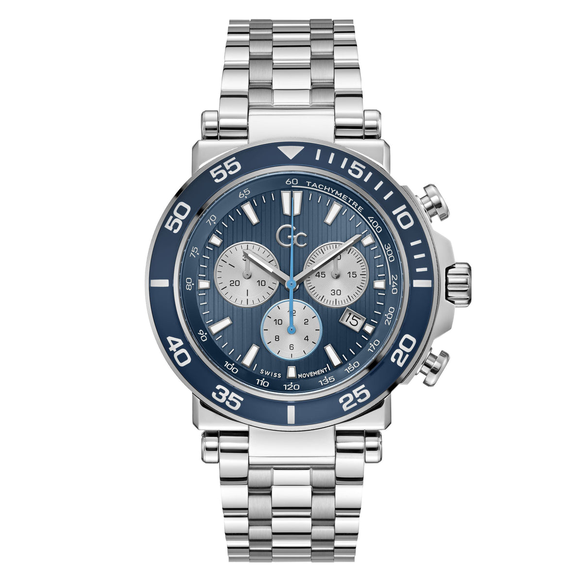 Gc One Sport Men's Blue Watch Z14011G7MF from Watches and Crystals ...