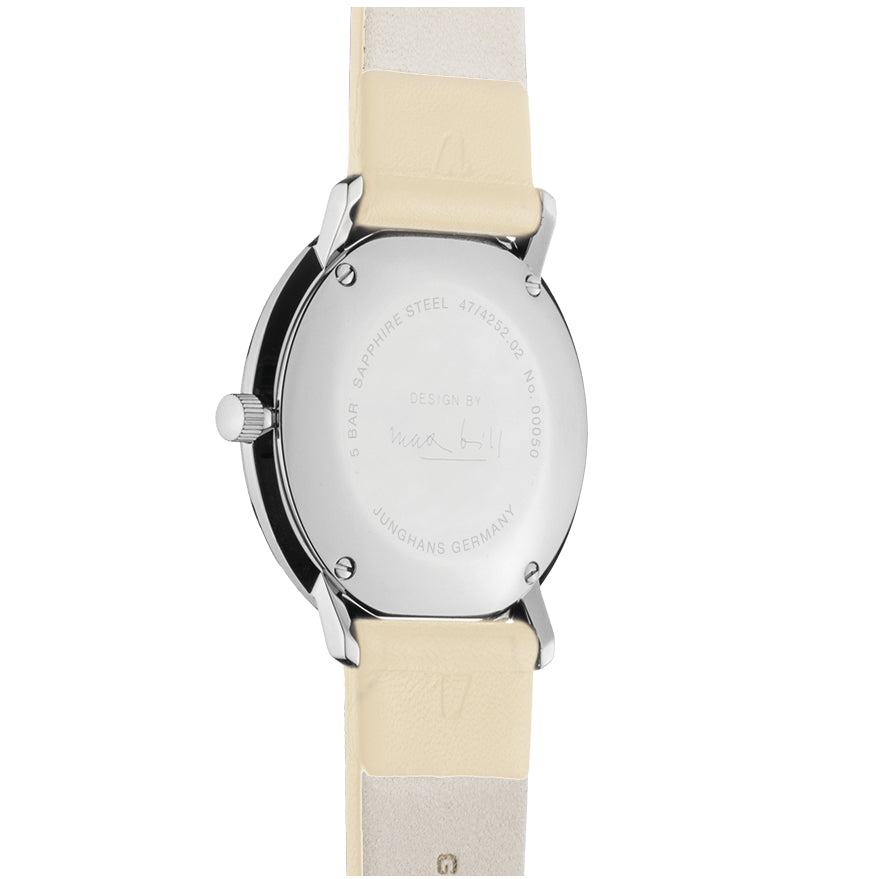 Junghans Max Bill Damen Ladies Beige Watch 47/4252.02 from Watches and ...