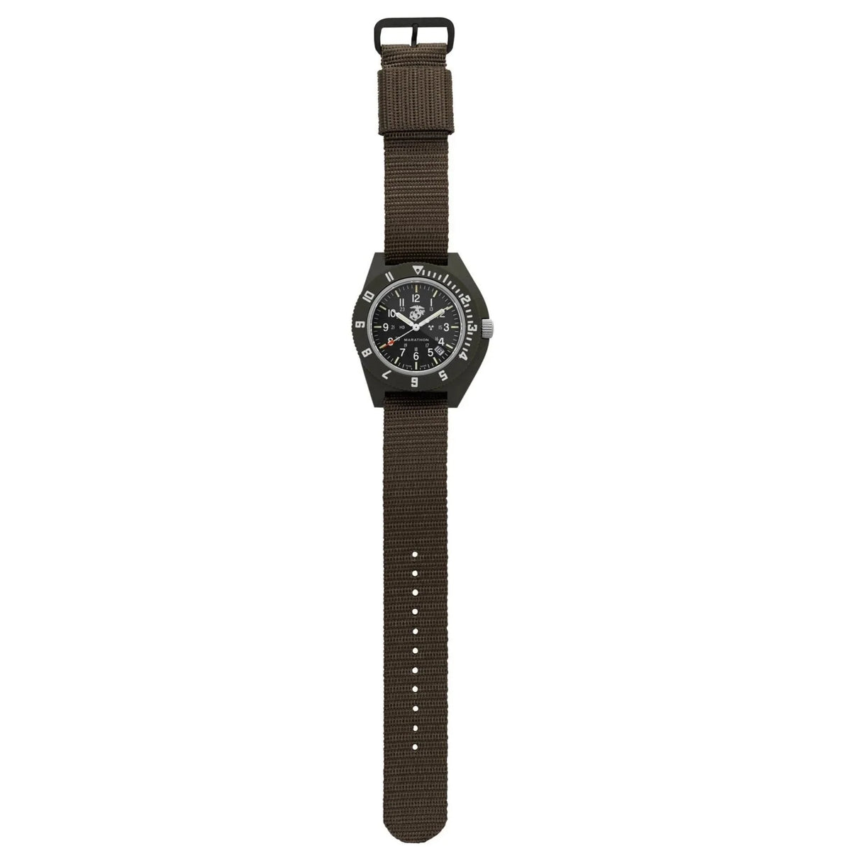 Marathon Pilot's Navigator with Date - 41mm USMC Sage Green USMC ...