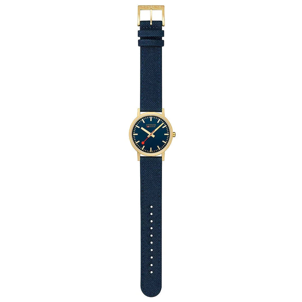 Mondaine Classic Unisex Blue Watch A660.30314.40SBQ from Watches & Crystals