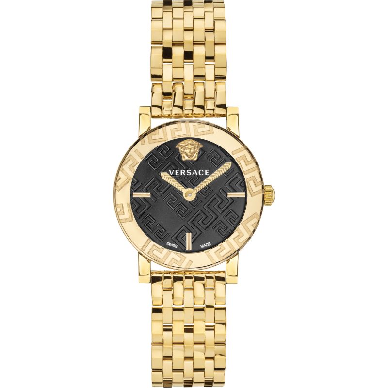 Versace Greca Glass Ladies Gold Watch VEU300621 from Watches and ...