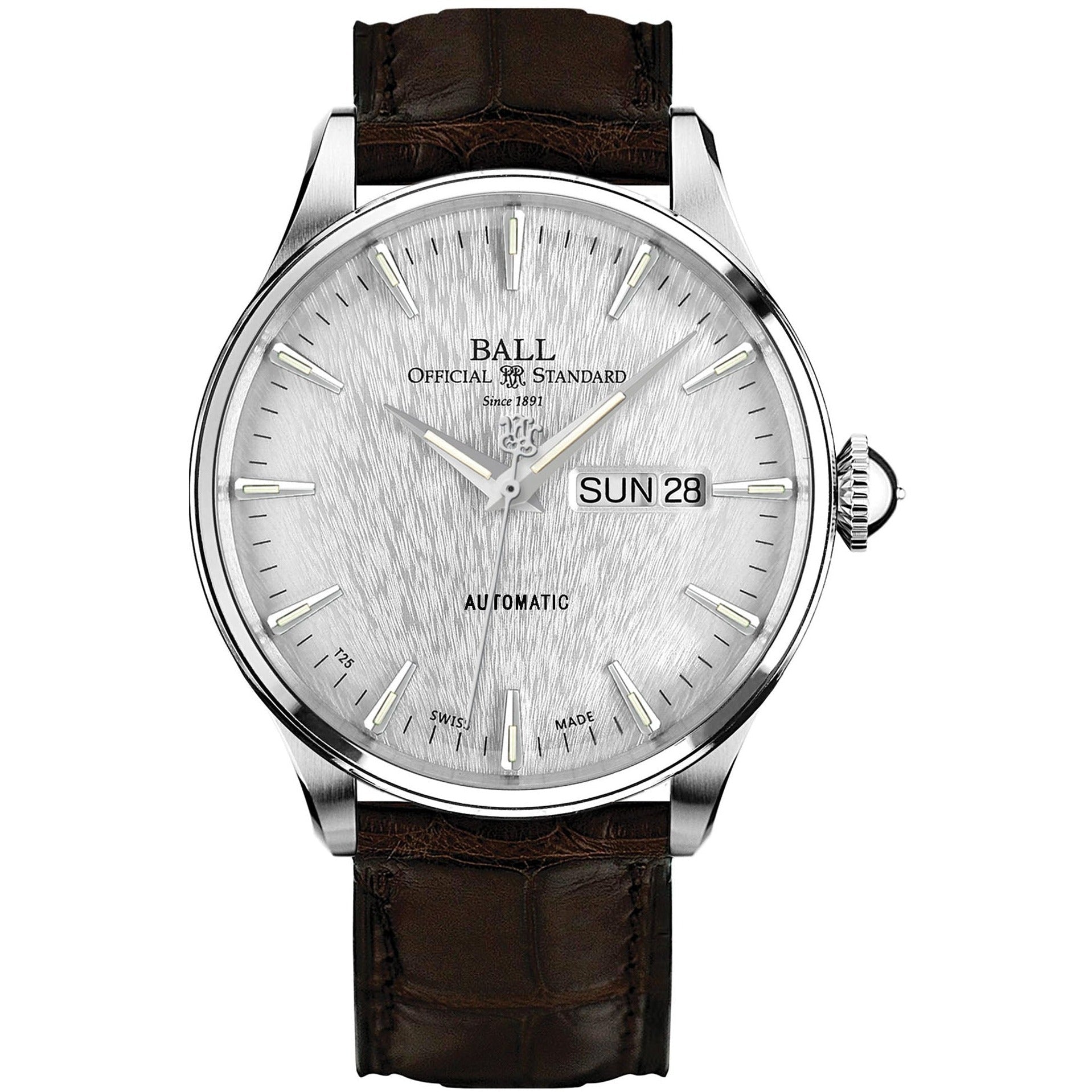 Ball Trainmaster Eternity Men's Black Watch NM2080D-LL1J-SL from ...