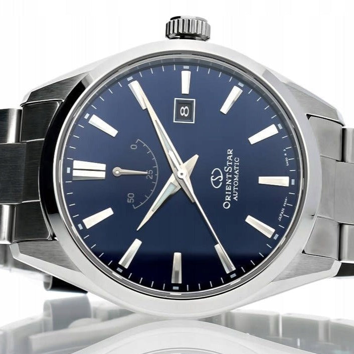 Orient Star Basic Date Classic Men's Silver Watch RE-AU0403L00B from ...