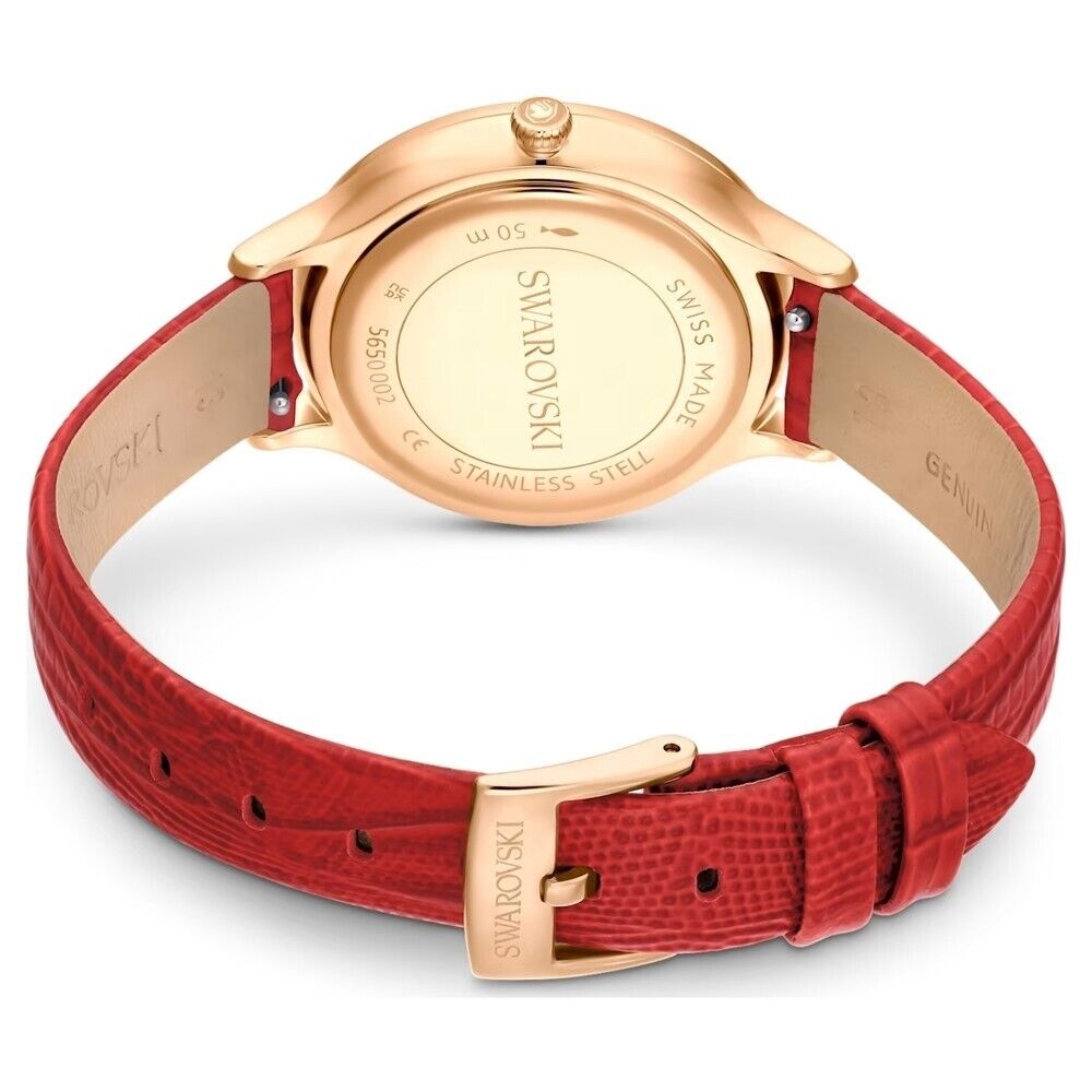 Swarovski Watch Octea Nova 33mm Red 5650002 – Watches & Crystals