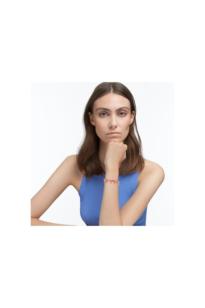 Swarovski Ortyx Pink Triangle Bracelet 5614934 – Watches & Crystals