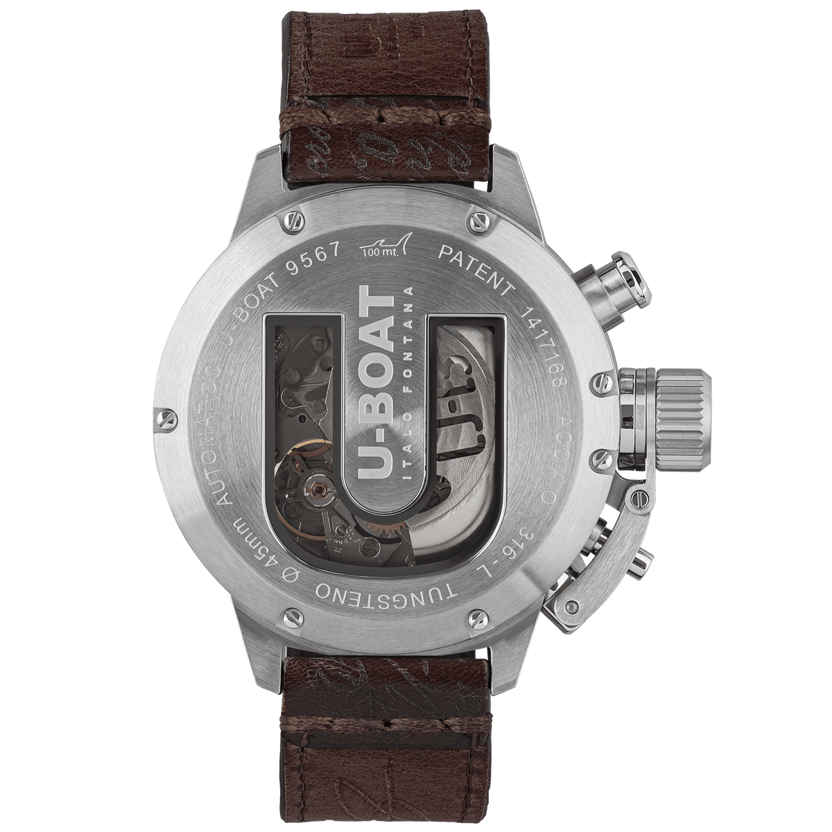 U-Boat Classico 45 Tungsten Chronograph Men’s Watch – Watches & Crystals