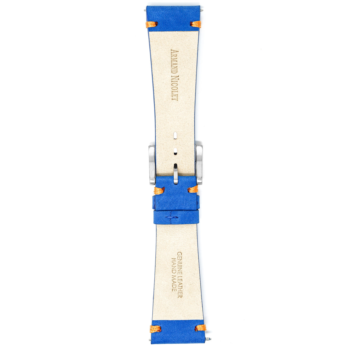 Armand Nicolet Watch Blue Leather Strap – Watches & Crystals