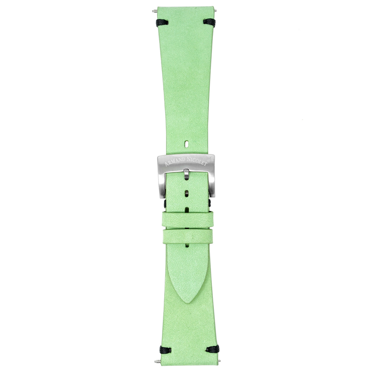 Armand Nicolet Watch Green Leather Strap – Watches & Crystals