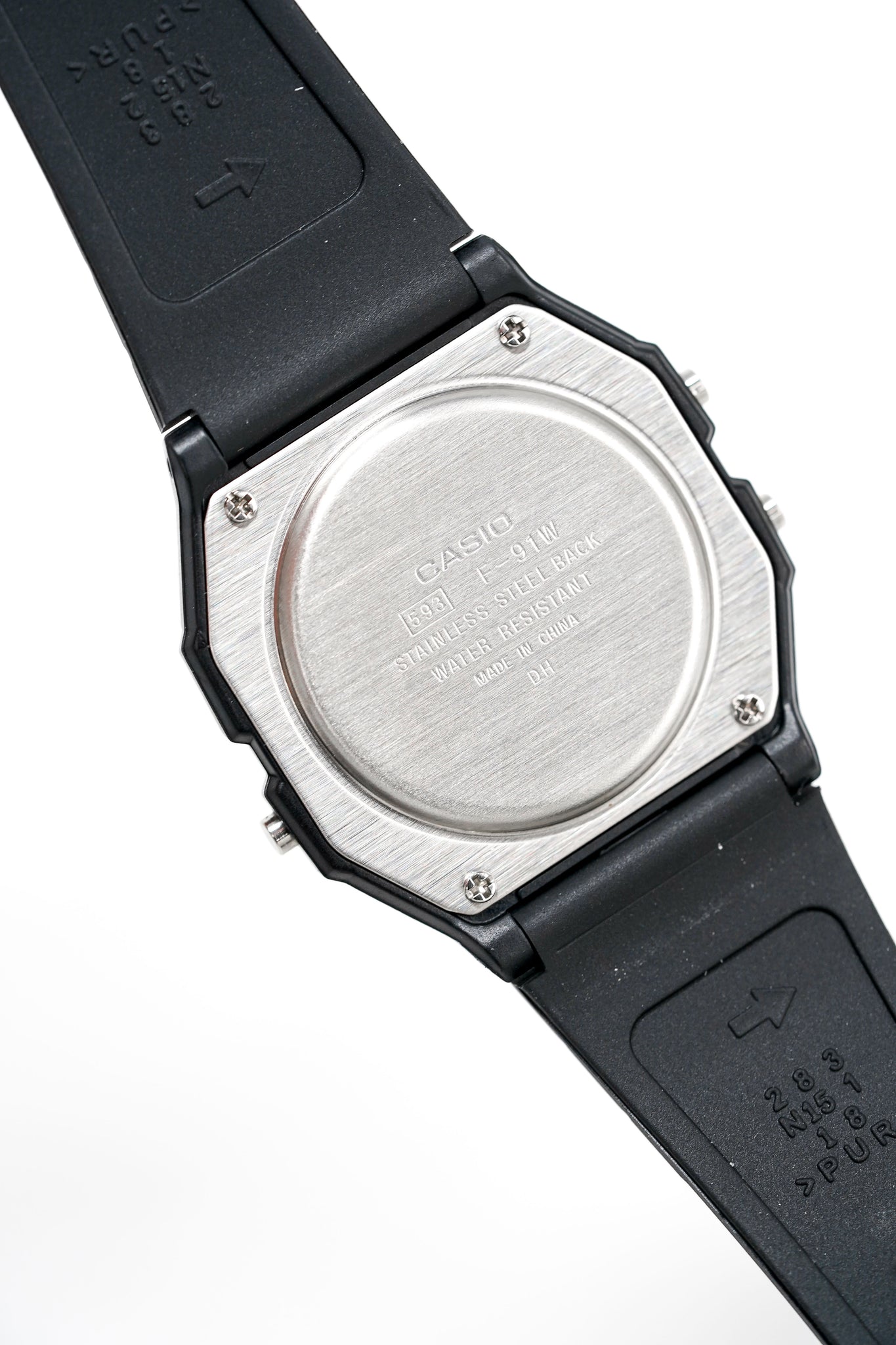 Casio Watch Classic Sports Digital Black/Green F-91W-3DG – Watches ...