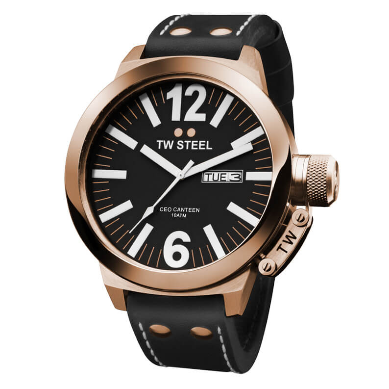 TW Steel Watch CEO Canteen 50MM Rose Gold CE1022 – Watches & Crystals