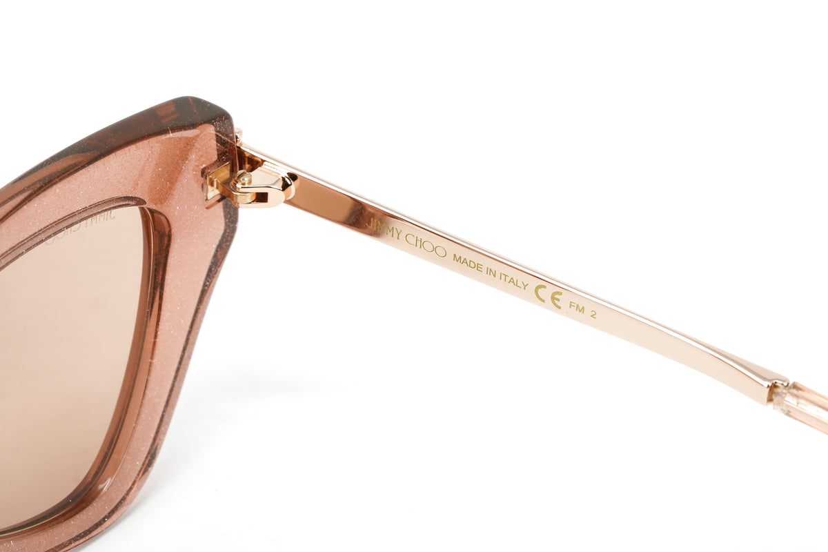 Jimmy Choo Women's Sunglasses Angular Cat Eye Pink DONNA/S W66 ...