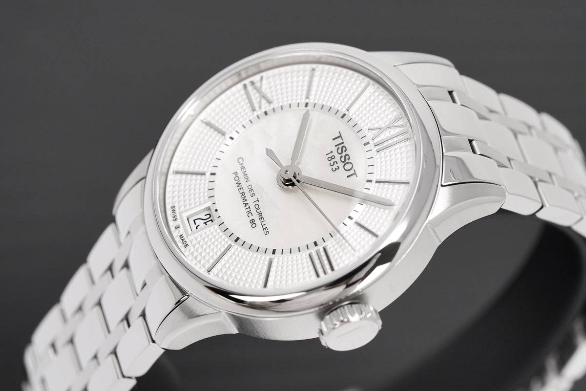 Tissot Ladies Automatic Watch Chemin Des Tourelles Powermatic 80 T0992 ...
