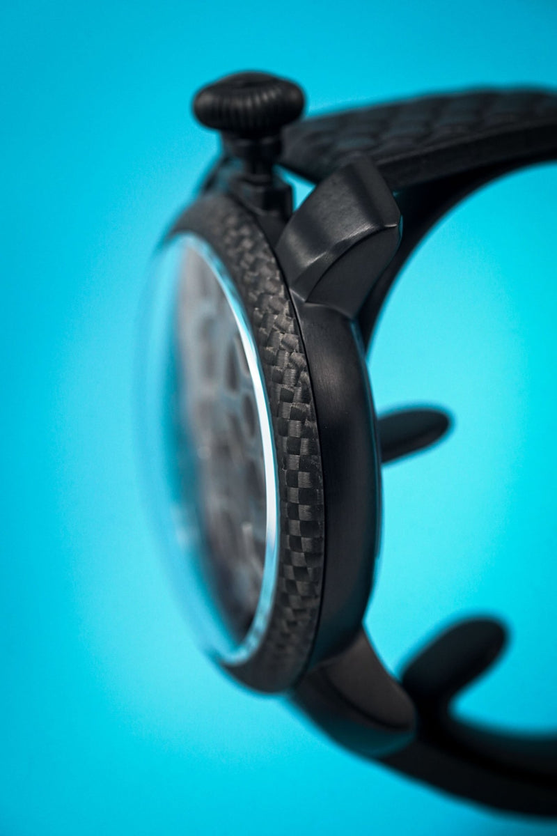 Gaga Milano Watch Vinicius Jr. Skeleton Steel Carbon Limited Edition ...