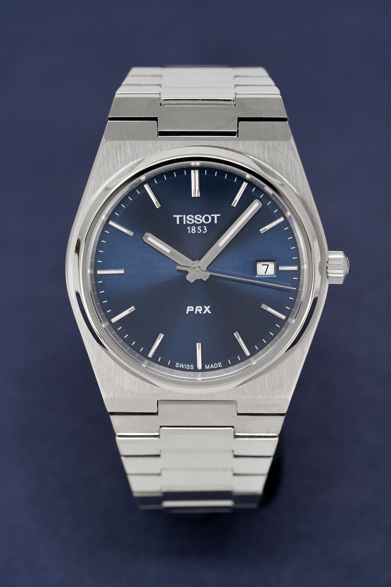 Tissot Prx Men's Blue Watch T1374101104100 – Watches & Crystals