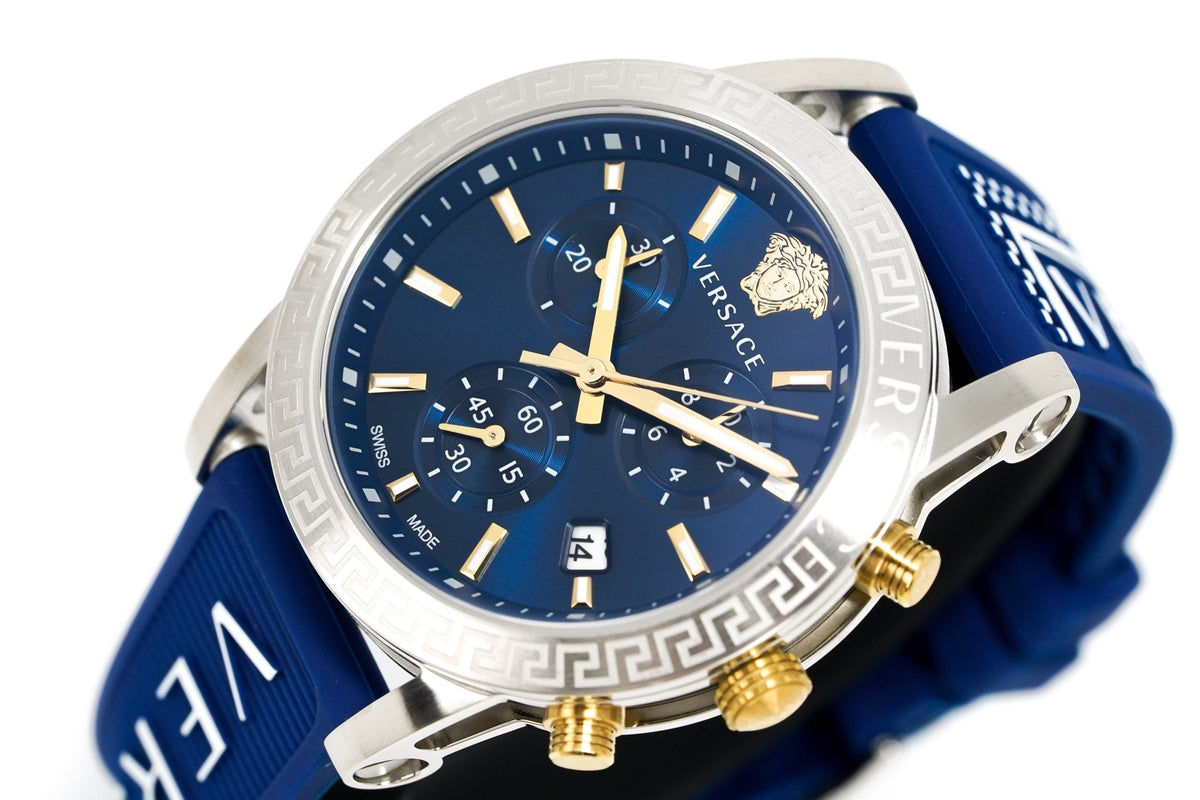 Versace Ladies Watch Sport Tech 40mm Blue – Watches & Crystals