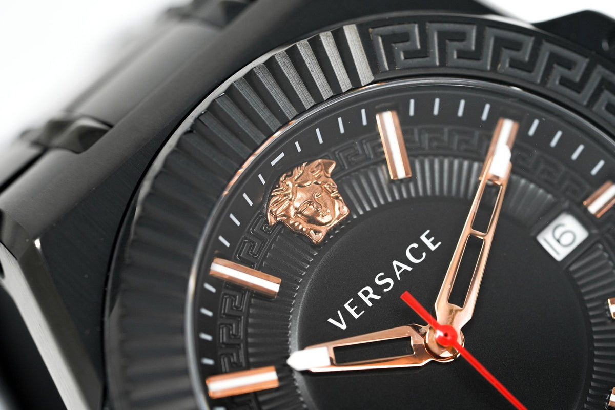 Versace Men's Watch Chain Reaction Black Bracelet VEDY00719 – Watches ...